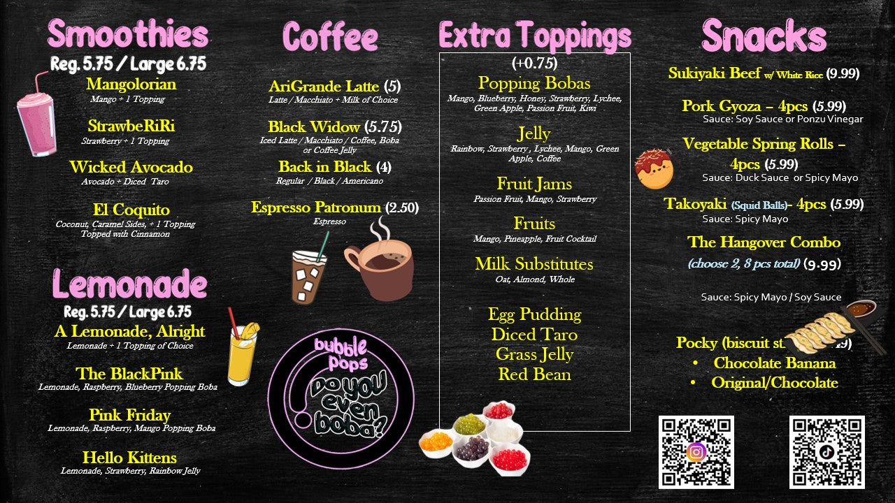 Bubble Pops: Boba Tea X Pop Culture the Store – BUBBLE POPS